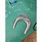 Bluescape Deluxe Lounge, Inflatable Pool Float, Silver, Age 14 & up ...