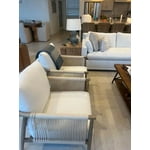 CHITA Modern Braid Armchair, Boho Vibe Accent Chair for Living Room ...