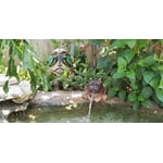 Design Toscano Hanna the Hippo African Decor Piped Pond Spitter Statue ...