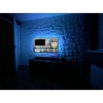 Art3d Black Diamond Design 19.7 in. x 19.7 in. PVC 3D Wall Panel (12 ...