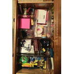 The Home Edit Office Drawer Organizer 6 Pieces Clear Plastic Storage ...