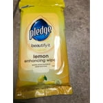 Pledge Lemon Wipes, 24 Count - Walmart.com
