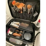 Walmart Hard Shell Cosmetic Travel Case for Makeup or Toiletries, White ...