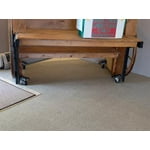 HOLKIE Retractable Caster Wheels, Heavy Duty Workbench Casters ...