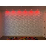 Art3d Black Diamond Design 19.7 in. x 19.7 in. PVC 3D Wall Panel (12 ...