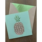 Hallmark Signature Greeting Card (Pineapple, Blank Inside) - Walmart.com