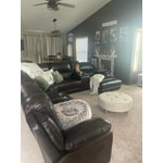 Baxton Studio Vinet Contemporary Beige Fabric Tufted Padded Coffee ...