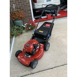 Toro SMARTSTOW 22 in. High Wheel Powered Lawn Mower with 150cc Gas Self ...