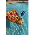 "Intex Giant Inflatable Pizza Slice Pool Float, Outdoor Water Summer ...