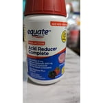 Equate Dual Action Acid Reducer Complete Tablets, Berry,50 Count ...
