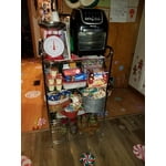 Rubbermaid Freestanding 4-Tier Multipurpose Wire Shelving Unit, Satin ...