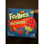Frollies Strawberry Fruity Ice Cream Bar Pops 6 Count, Cardboard Frozen ...