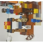 LEGO Minecraft The Trading Post 21167 Build Set Toy Kit for Kids (201 ...