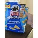 Pringles Puffed Snacks Sharp White Cheddar and Ranch 5.5 oz Crispy ...