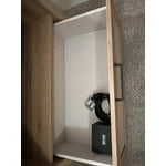 Novogratz Shay 1-Drawer Nightstand, Natural with Faux Rattan - Walmart.com