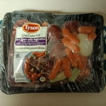 Tyson Slow Cooker Kit, Beef Chuck Roast with Vegetables & Seasoning ...