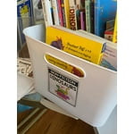 Mainstays 2-Pack Small Plastic Storage Bins, White - Walmart.com