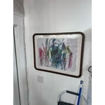 Mainstays 22x28 Matted to 18x24 Walnut Rounded Corner Poster Frame for ...