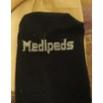 MediPeds X-Large Diabetic Supportive Compression Socks for Swelling ...