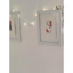 11" x 14" White Belmont Float Picture Frame with 8" x 10" Mat by Studio ...