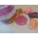 Compound Kings Yo Bucket Teal Or Pink Glitzi Slime With Fun Styro Bead ...