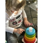Fisher-Price Rock-a-Stack Ring Stacking Toy for Infants, Made with ...