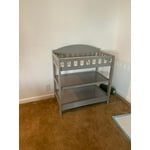 Delta Children Wilmington Changing Table with Pad, Dark Chocolate ...