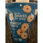 Gerber Stage 3 Baby Snacks Arrowroot Cookie Biscuits, 5.5 oz Bag ...