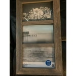 Mainstays Collage Picture Frame 4x6 4-Opening Wall Display Black Wood ...