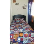 Finley Wood Headboard with Curved Rail and Slatted Grill, Twin, White ...