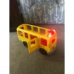 Little People LEARN School Bus, Musical Toy with Lights & Sounds for ...