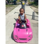 Step2 Baby Step Whisper Ride Buggy Handle, Blue Cruiser Push Car and ...