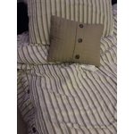 Mainstays 5-Piece Tan Striped Comforter Set, Full/Queen - Walmart.com