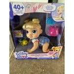 Baby Alive Crawl 'n Play Harper Hugs Doll, Blonde Hair, Electronic Kids Toys for Girls & Boys 3 ...