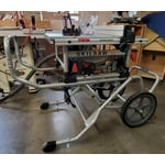 SKIL 10-Inch Heavy Duty Worm Drive Table Saw with Rolling Stand and ...