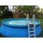 "Intex 18' x 48"" Easy Set Above Ground Pool with Included Pump ...