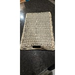 Better Homes & Gardens Beige and Black Resin Rattan Rectangular Serving ...