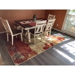 Mohawk Home Strata Pandora Multi Printed Area Rug, 5'x8', Orange & Teal ...