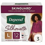 Depend Silhouette Incontinence Underwear for Women, Maximum Absorbency ...