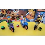 LEGO City Stuntz Playset: 3 Minifigures, 3 Bikes & Carrying Case Value ...