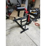 syedee Seated AB Curl, Back Extension Machine, Plate Loaded, 450lbs ...