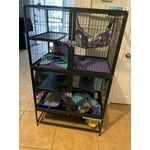 Prevue Pet Products Black Metal Feisty Ferret Home Cage 485 - Walmart.com