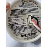 First Alert BRK SC9120B Hardwired Smoke & CO Detector with Battery ...