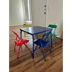 Homy Casa Folding Play Table Set with 4 Chairs, Ideal for Toddler ...