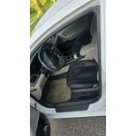 Elantrip Car Seat Cover Full Set Luxury Faux Leather with Diamond ...