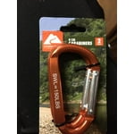 Ozark Trail Aluminum D-Shaped Carabiners 8cm Spring-Loaded Support 150 ...
