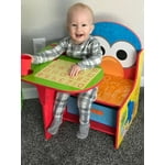 Sesame Street Elmo Toddler Desk Chair with Storage - Walmart.com