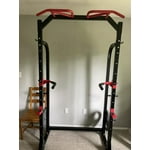 SunHome Power Cage Squat Rack, Multi-Functional Power Rack with ...