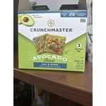 Crunchmaster Avocado Toast Crackers, Vegan with Salt and Pepper, 16 ...