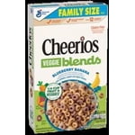 Cheerios Veggie Blends Breakfast Cereal Blueberry Banana Family Size 18 ...